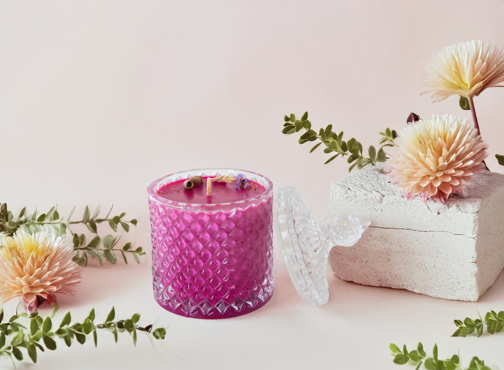 Wild Raspberry Candle – Love Soyness